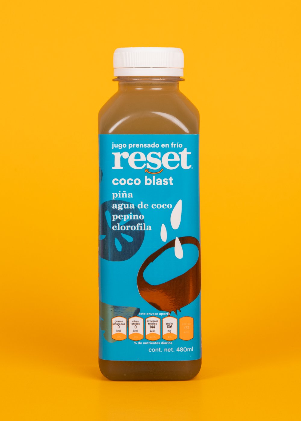 coco blast - jugo natural a base de coco – reset juice
